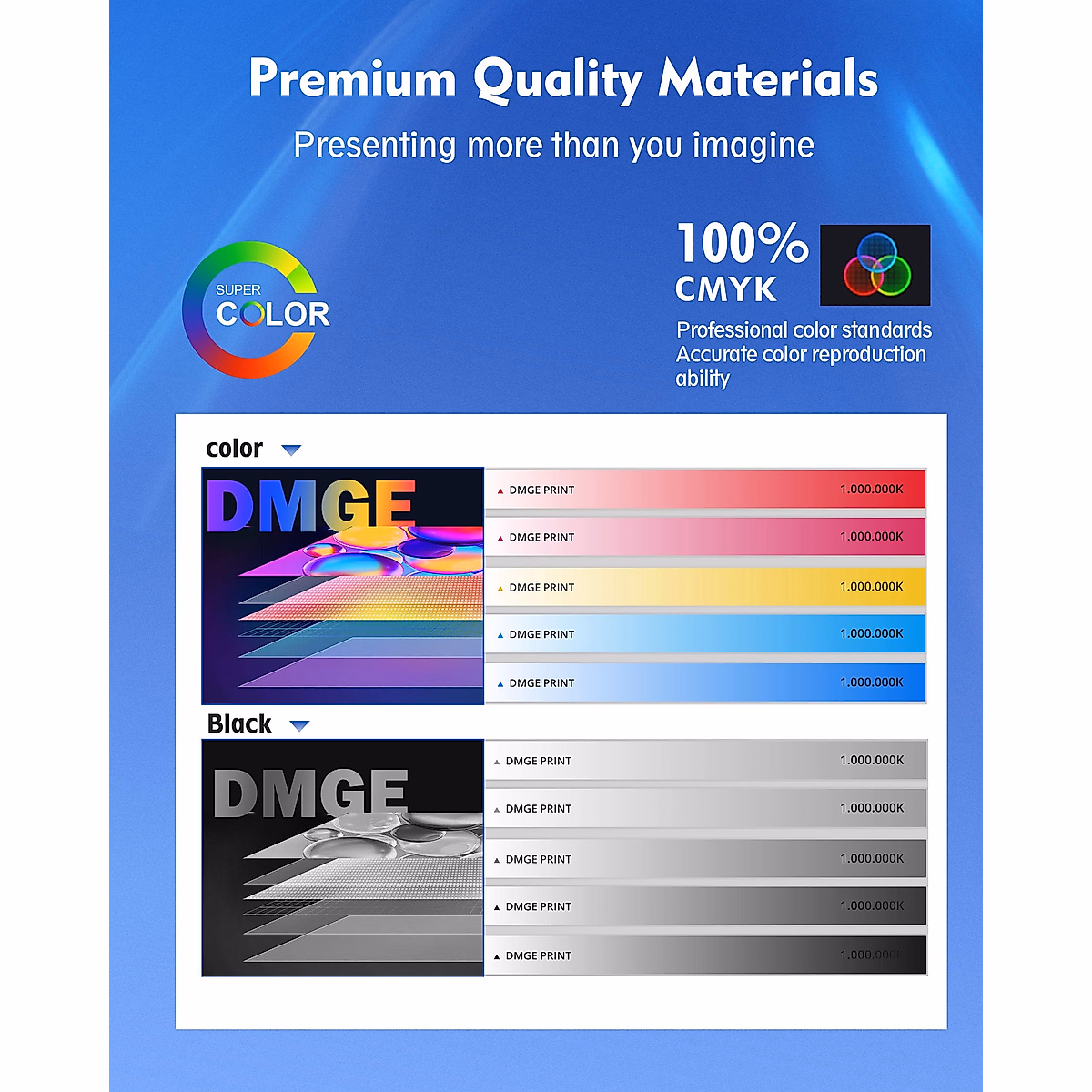 DMGE 410A Toner Cartridge - Toner Replacement for HP 410A CF410A 410X Compatible with HP Color Laserjet Pro MFP M477fnw M477fdw M452nw M452dn,Color Laserj Pro M477 M452 Series |(Black, 2 Pack)