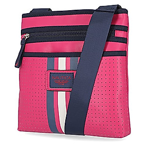 Nautica womens Venture Cup Crossbody, Magenta, One Size US