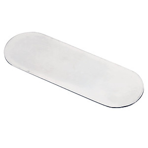 PATIKIL Netting Needle Shuttle Board 9#, Stainless Steel Fishing Net Repair Line Tool, Silver