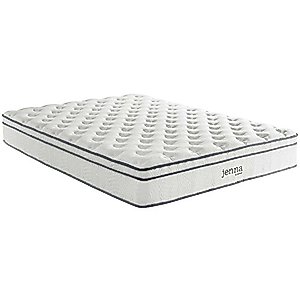 Pemberly Row 10'' H x 60'' W Queen Innerspring Fabric Mattress