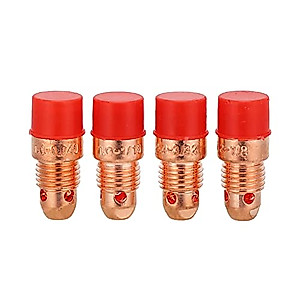 TIG Welding Accessory Kit, Wide Use Welder Glass Cup Ceramic Nozzle Good Match Washer for WP-17/18/26