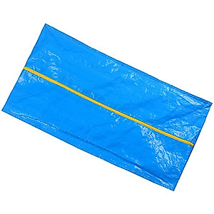 Extra Large Moving Bags with Zippers (Pack of 4) Big Storage Space - Best for Moving, Storage & Laundry - Blue Bags