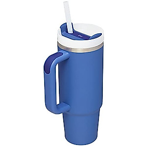 Stanley Quencher H2.0 FlowState Stainless Steel Vacuum Insulated Tumbler with Lid and Straw for Water, Iced Tea or Coffee, Smoothie and More, Iris, 30 oz