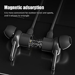 Bluetooth Headphones Neckband Bluetooth Headphones neackband Earbuds with Microphone Neckband Earbuds Noise Cancelling Wireless and Waterproof for Sport