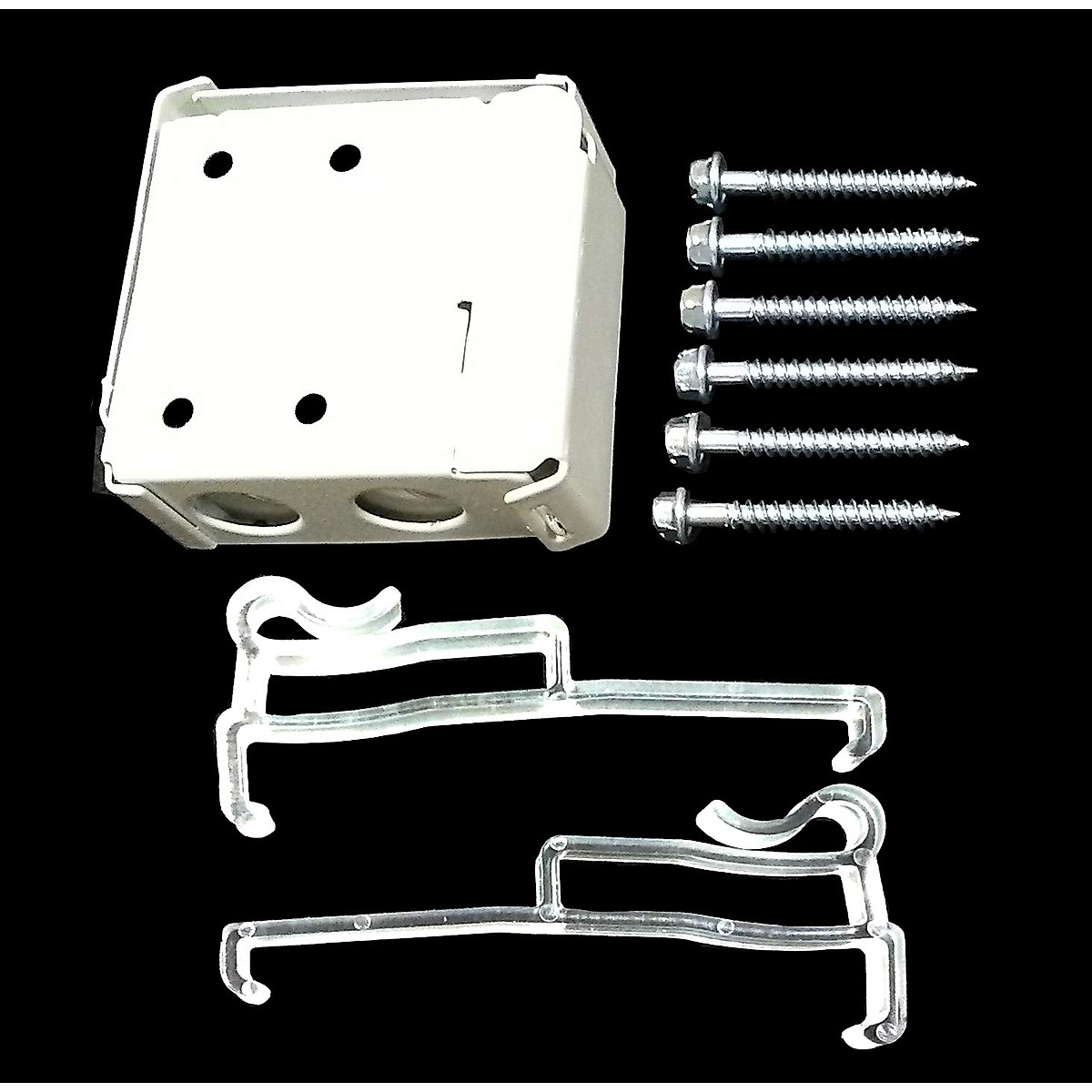 US Window And Floor 2" Faux Wood 22.5" W x 48" H, Inside Mount Cordless Window Blinds, 22.5 x 48, Smooth White,CLF0102240480