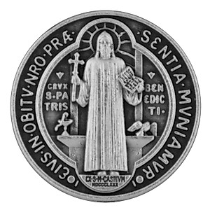 Venerare 1" Saint Benedict Medal (Silver)