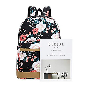 JIANYA School Backpack for Teen Girls School Bags Lightweight Kids Girls School Book Bags Backpacks Sets