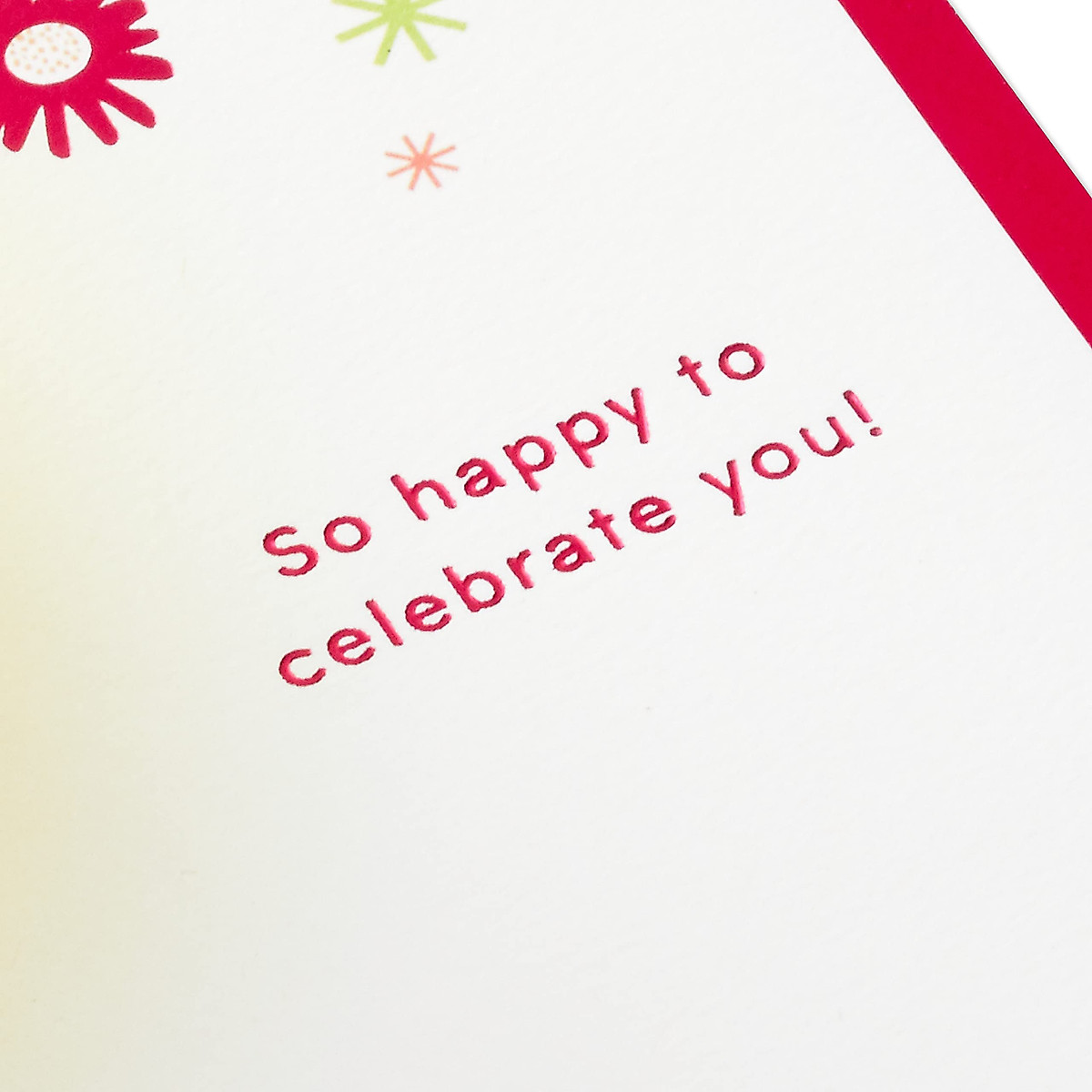 Hallmark Signature Paper Wonder Pop Up Card for Graduation or Birthday (Here's to You, Tropical Drink)