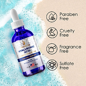 InstaSkincare Renewing Bundle - Hyaluronic Acid Serum for Face 2Oz - Niacinamide Vitamin B3 Facial Serum 2 Oz