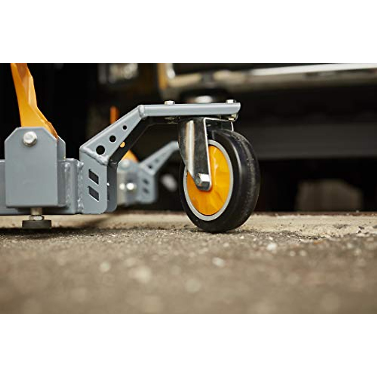 Bora Portamate Mobile Base PM-3800 with High Clearance 5” Wheels – Universal, Heavy Duty, Adjustable Rolling Kit, Floor Dolly Roller for Equipment, Power Tools, Machines- 1500 lb Capacity