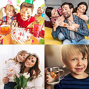 Fox Temporary Tattoos for Kids 96PCS Birthday Party Decorations Supplies Party Favors Supper Cute Tattoo Sticker Style Woodland Fall Gift Boys Girls Prizes Themed