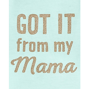 The Children's Place Baby Girls Short Sleeve 100% Cotton Tutu Bodysuit 2-Pack, red and Mint, 0-3 Months