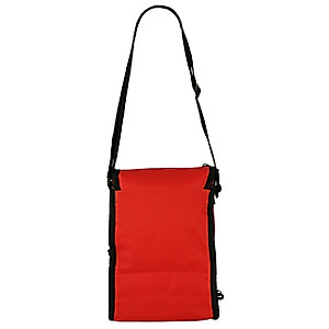 Ensign Peak Deluxe Insulated Lunch Sack with Adjustable Strap, Zipper Pocket and Leak Proof, Red