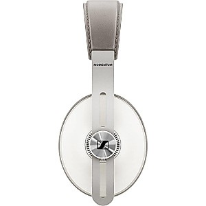 Sennheiser Momentum 3 Wireless - Active Noise Cancelling Headphones with Alexa, Auto On/Off, Smart Pause Functionality and Smart Control App - White