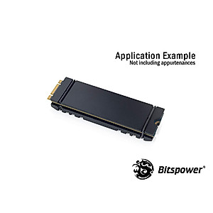Bitspower M.2 SSD Armor Advanced Version, Black