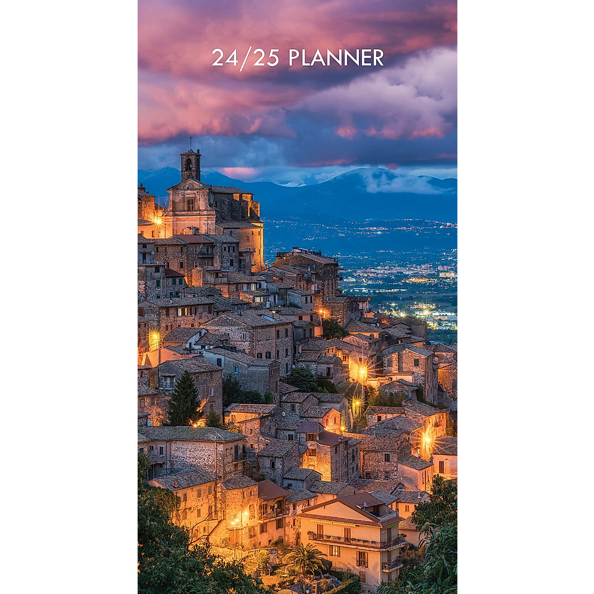 Willow Creek Press Italy 2-Year January 2024 - December 2025 Monthly Pocket Planner (3.5" x 6.5")