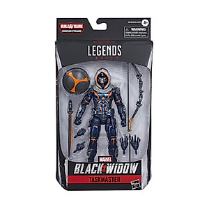 Marvel Hasbro Black Widow Legends Series 6-inch Collectible Taskmaster Action Figure Toy, Premium Design, 5 Accessories, Ages 4 and Up