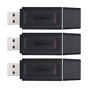 Kingston 32GB DataTraveler Exodia Flash Drive - DTX/32GB (3 Pack)