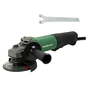 Metabo HPT Angle Grinder, 4.5-Inch, 10.5 Amp, Paddle Switch | G12SE3