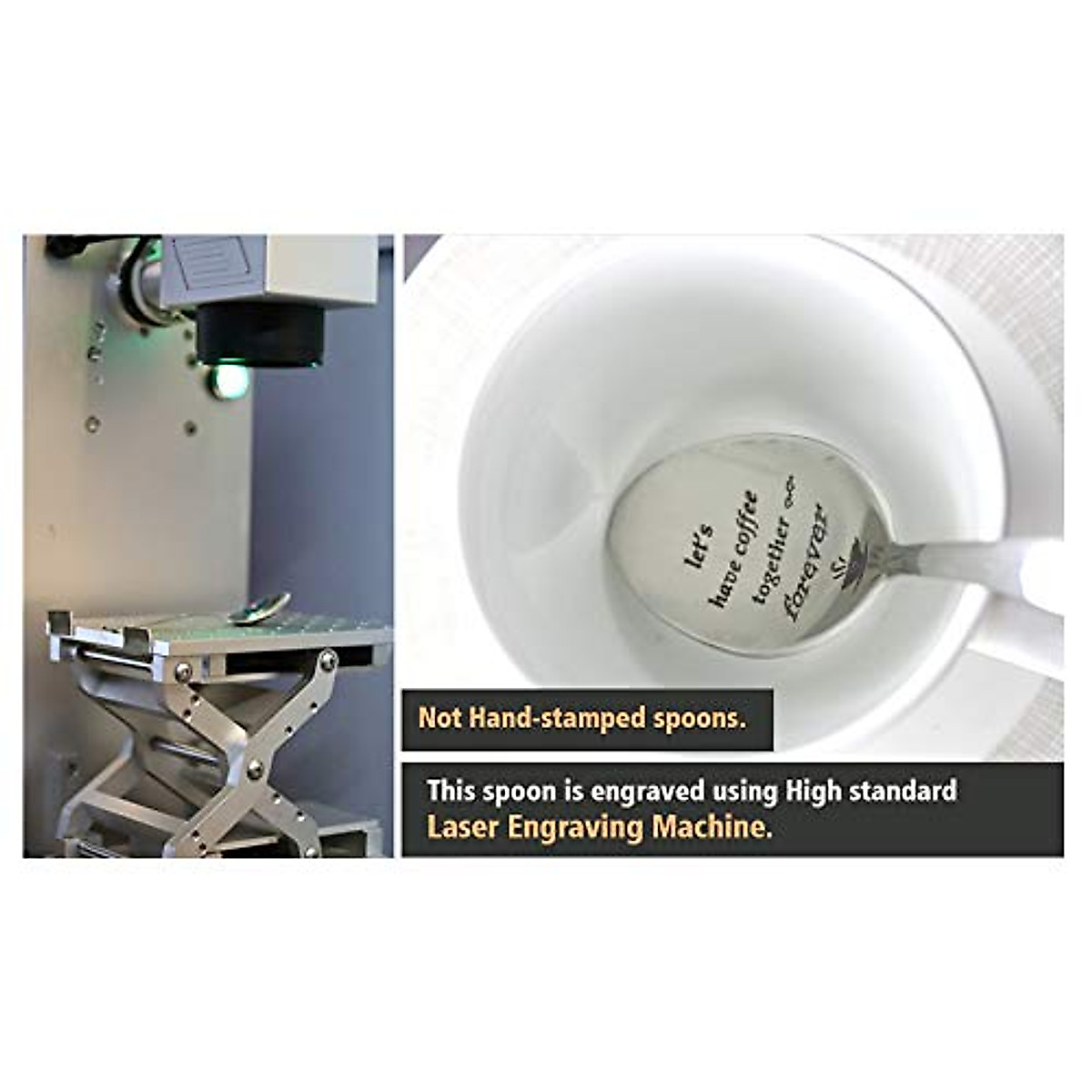 Cat Lover Pet Lover Engraved Spoon Gift For Women | Crazy Cat Lady Engraved Spoon Mother's Day Gift , Mom Sister Grandma , Kids Gift For Christmas , Birthday | Rescue Mom Pet Lover Gift - 7 Inch