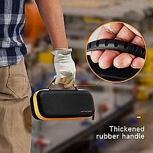 KingSung Hard Case for Fluke T5-600/T5-1000/ T5600/ T6-1000/ T6-600 Electrical Voltage, Tester Multimeter Carrying Storage Bag, Black