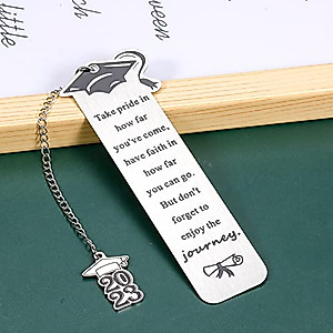 Class of 2023 Graduation Gifts for Him Her Women Men Inspirational Bookmarks 2023 Senior High School College Nurse Medical Master Students Son Daughter Teens Book Lover 16 Birthday Christmas Valentine
