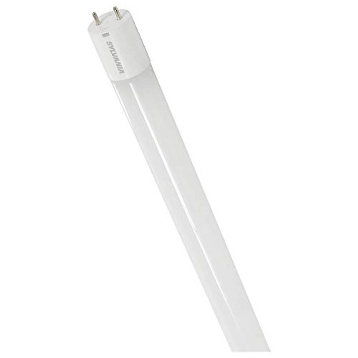 SYLVANIA T8 LEDlescent LED Linear Light Bulb, Non-Dimmable, Ballast-Free, 1100 Lumens, Frosted, 3000K, Warm White (75013)