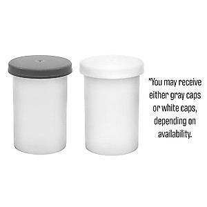 EISCO Pack of 10 Empty Film Canisters - 2 x 1.2 Labs