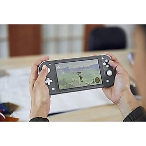 Nintendo Newest Switch Lite Game Console, Gray with 128GB AllyFlex MemoryCard