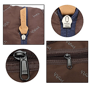 IMYTH Classical School Backpack for girls teen, Large Capacity Canvas laptop bag with YKK zipper fit 15.6 inch