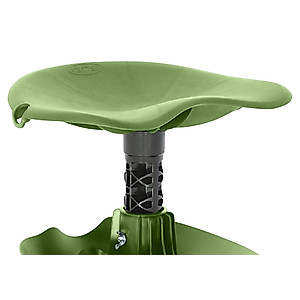 TheXceptional Rocking Garden Stool - Ergonomic ROCKr Gardening Chair with Tilting Base and Contoured Seat | Durable Gardening Seat | Made in USA by Vertex Products | Model EX120