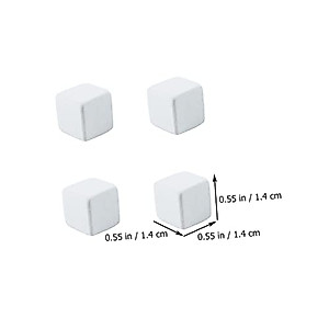 Ipetboom 30 pcs Reptiles Chlorine Household Reptile Natural Fish Turtle Stones Lizard Turtles Professional Freshwater Mineral Removal Substrate Minerals Supplies Aquarium Calcium White