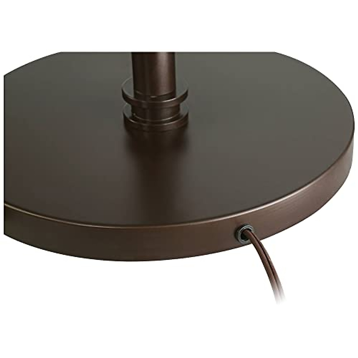 Possini Euro Design Holden Modern Farmhouse Rustic Industrial 62 1/2" Tall Standing Floor Lamp Light Curved Arc Adjustable Smart Plug Metal Oil Rubbed Bronze Finish Living Room Bedroom House Reading