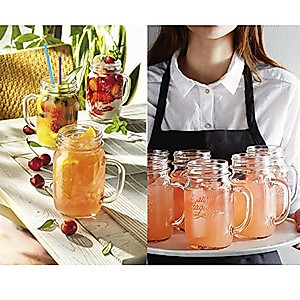 Rocco Bormioli 4 Stagioni Clear Glass Jar with Handle and Lid, 47 x 25 x 15 cm [Italian Language Design]