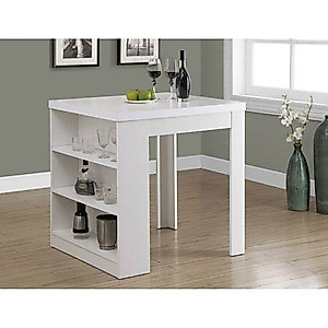Hawthorne Ave Dining Table - White Counter Height