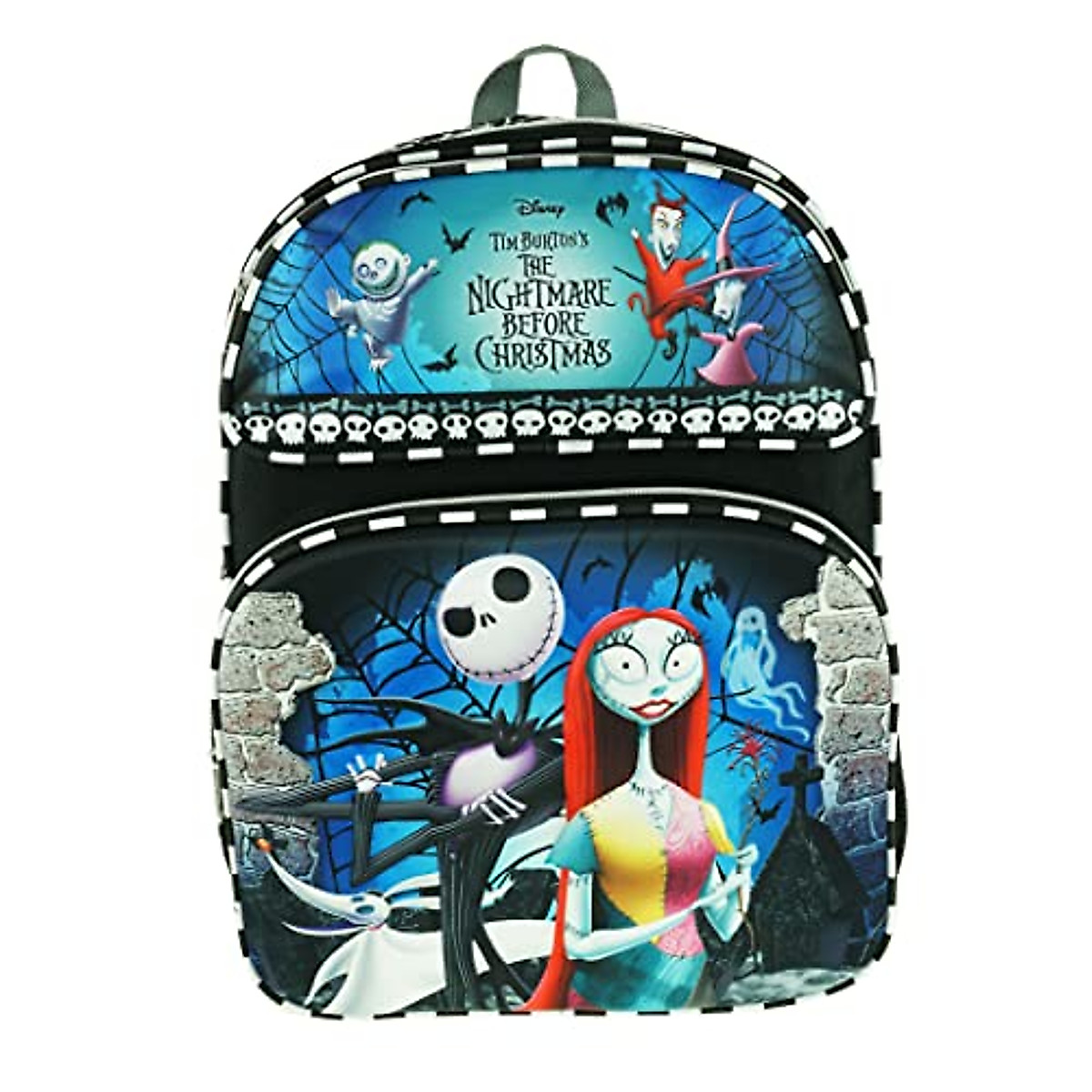 Ruz Disney Nightmare Before Christmas Large 3-D EVA Molded 16 Inch Backpack