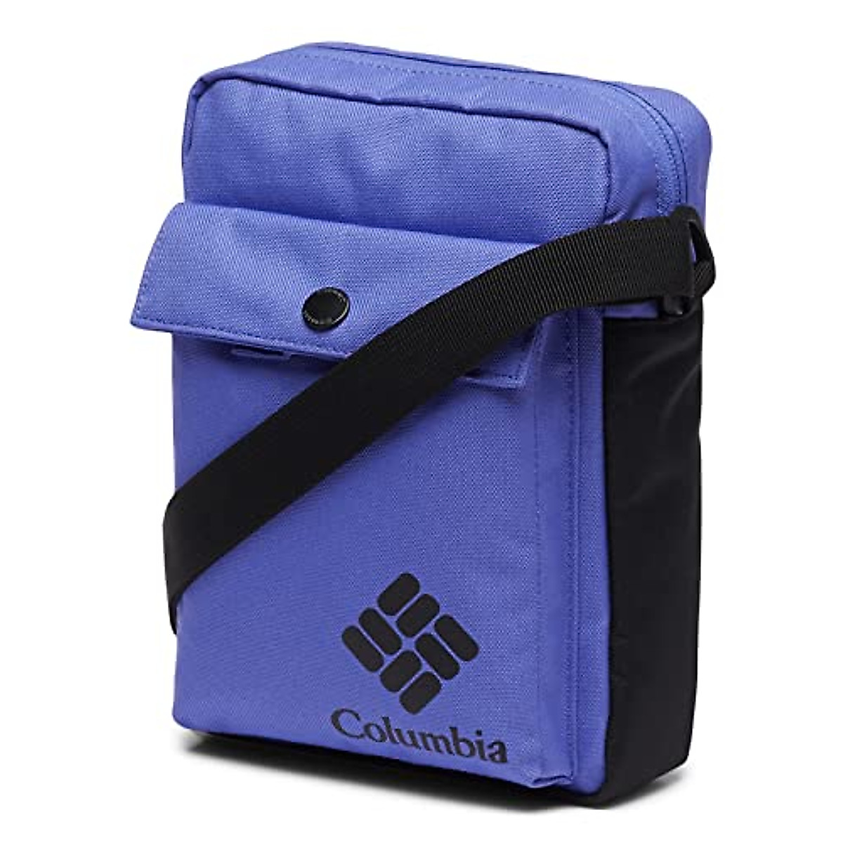 Columbia Unisex Zigzag Side Bag, Purple Lotus/Black, One Size