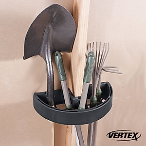 Garage Tamer™ Wall Organizer with Bin by Vertex® for Stud or Flat Wall Mount- Made in USA - Model GT70