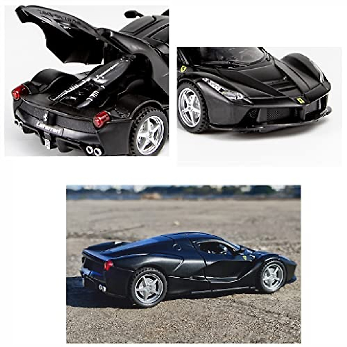 Alloy Collectible Ferrari Race and Play LaFerrari Pull Back Vehicles Diecast Cars Model