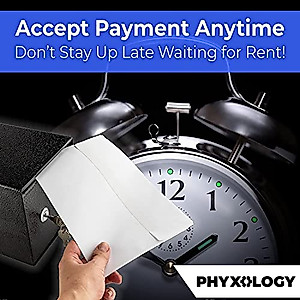 Mountable Cash Drop Box with Tamper-Proof Slot. Great as a Key Depository Or Deposit Safe for Hotels, Apartments Or Retail. Highly Secure Thick Steel and Key Lock! Pre-Drilled for Easy Wall Mounting!