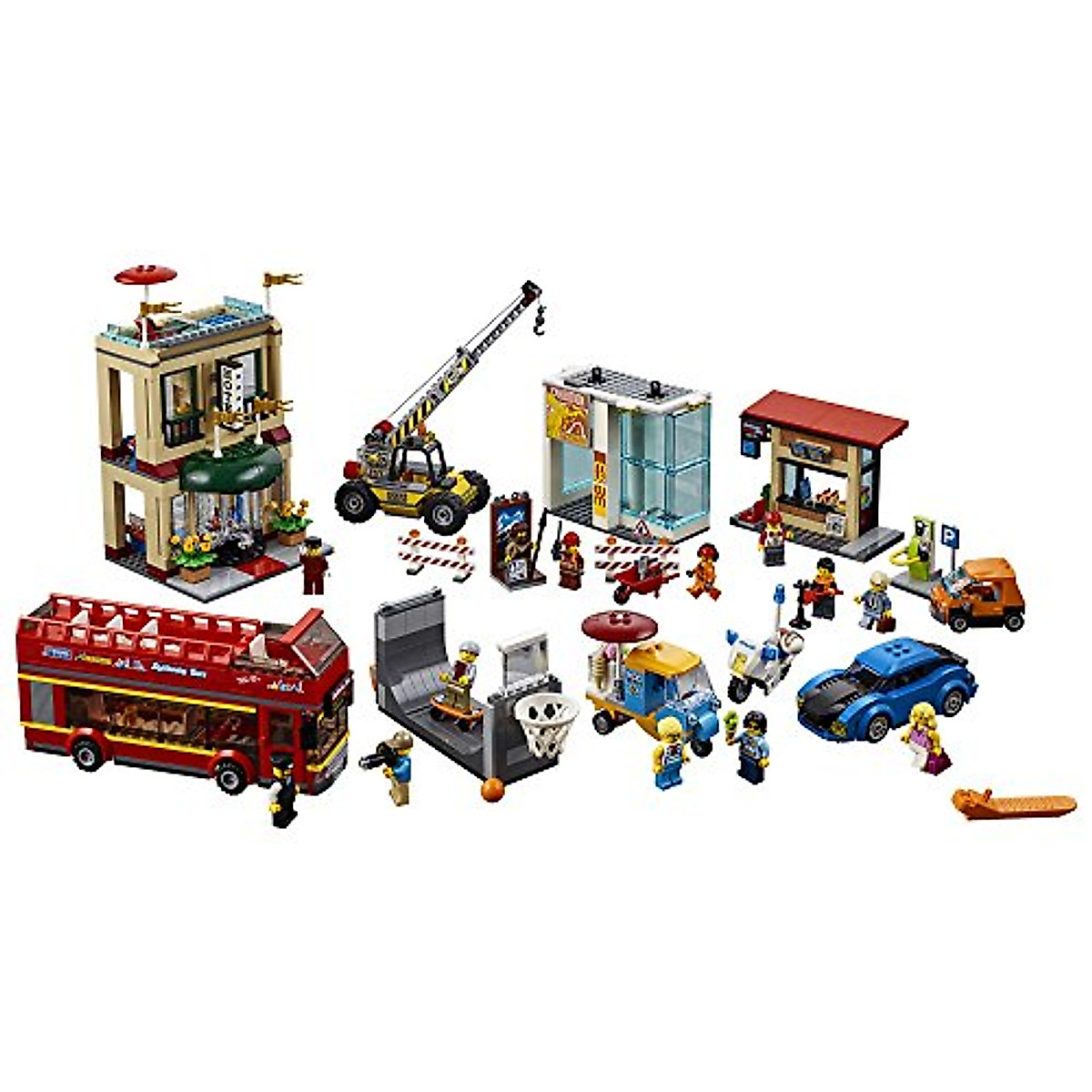 LEGO City Capital City 60200 Building Kit (1211 Pieces)