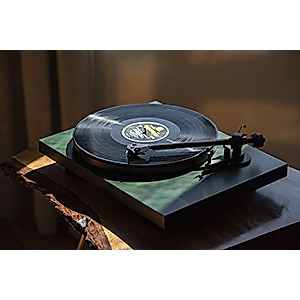 Pro-Ject Debut Carbon EVO, Audiophile Turntable with Carbon Fiber tonearm, Electronic Speed Selection and pre-Mounted Sumiko Rainier Phono Cartridge (Satin Black)