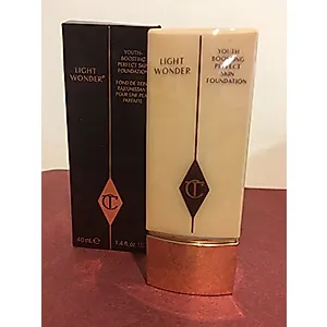 Charlotte Tilbury Light Wonder Youth-Boosting Perfect Skin Foundation - 03 Fair - 1.4 Oz Full Size