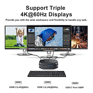 Wo-We Mini PC, AMD Ryzen 7 3750H, 4C/8T, up to 4.0GHz, 8GB DDR4 RAM, 256GB M.2 2280 NVME PCIE SSD,L3 Cache 4MB, Radeon RX Vega 10 Graphics Supports 4K@60Hz UHD Display,2* HDMI 2.0, WiFi 5, 3*USB 3.1