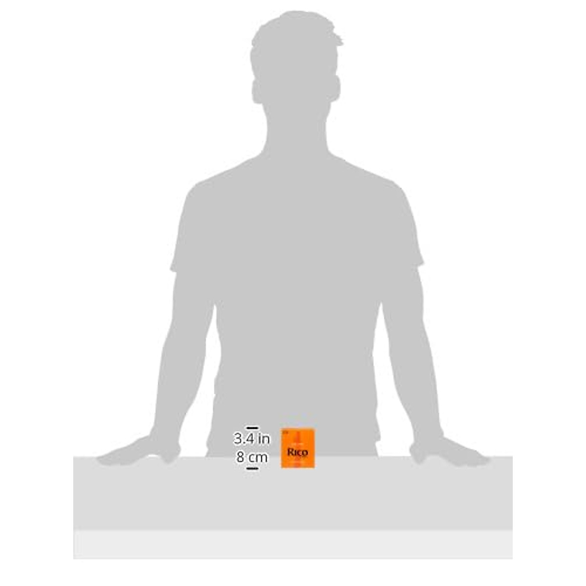 D'Addario Rico Bb Clarinet Reeds, Strength 2, Pack of 10