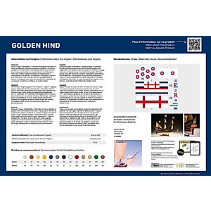 Heller Golden Hind Boat Model Building Kit