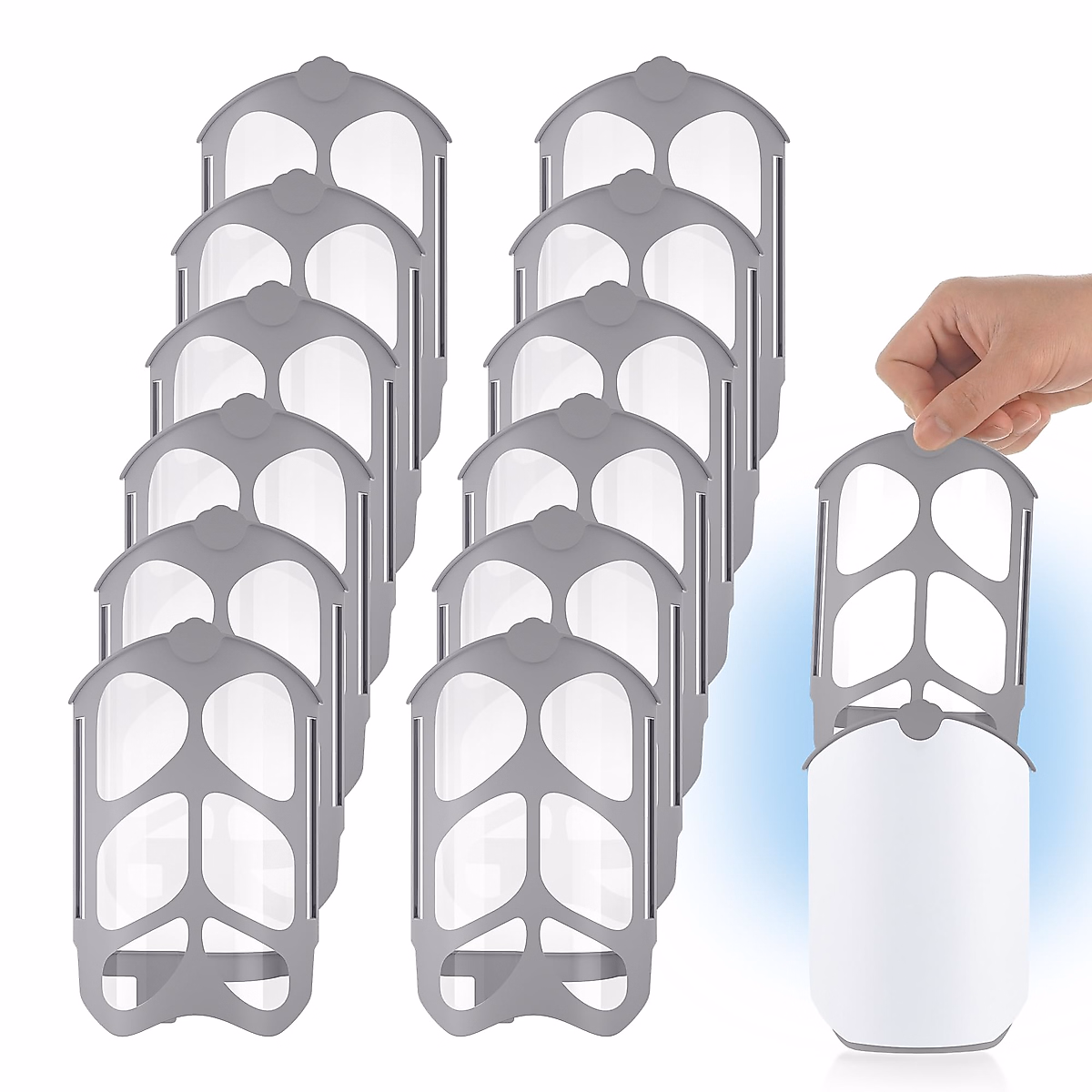 SHAPON Refill Cartridge Kit Replacement Compatible with ZEVO M364 Flying Insect Trap (12 Pack)