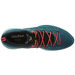 Salewa Women's Dropline GTX Hiking Shoe - Comfortable, Waterproof Gore-Tex Trail Shoe - Ocean/Canal Blue - 8
