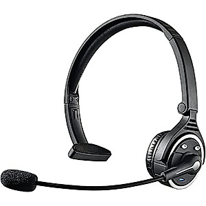Zelher P30 Wireless Noise Cancelling Bluetooth Headset, Bluetooth Over Head Headphones With Bluetooth Headset Microphone