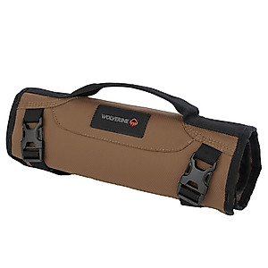 WOLVERINE 28" 16 Pocket Utility Roll | Durable Nailhead Nylon, Adjustable Straps, and Versatile Pockets for On-The-Go Tool Organization